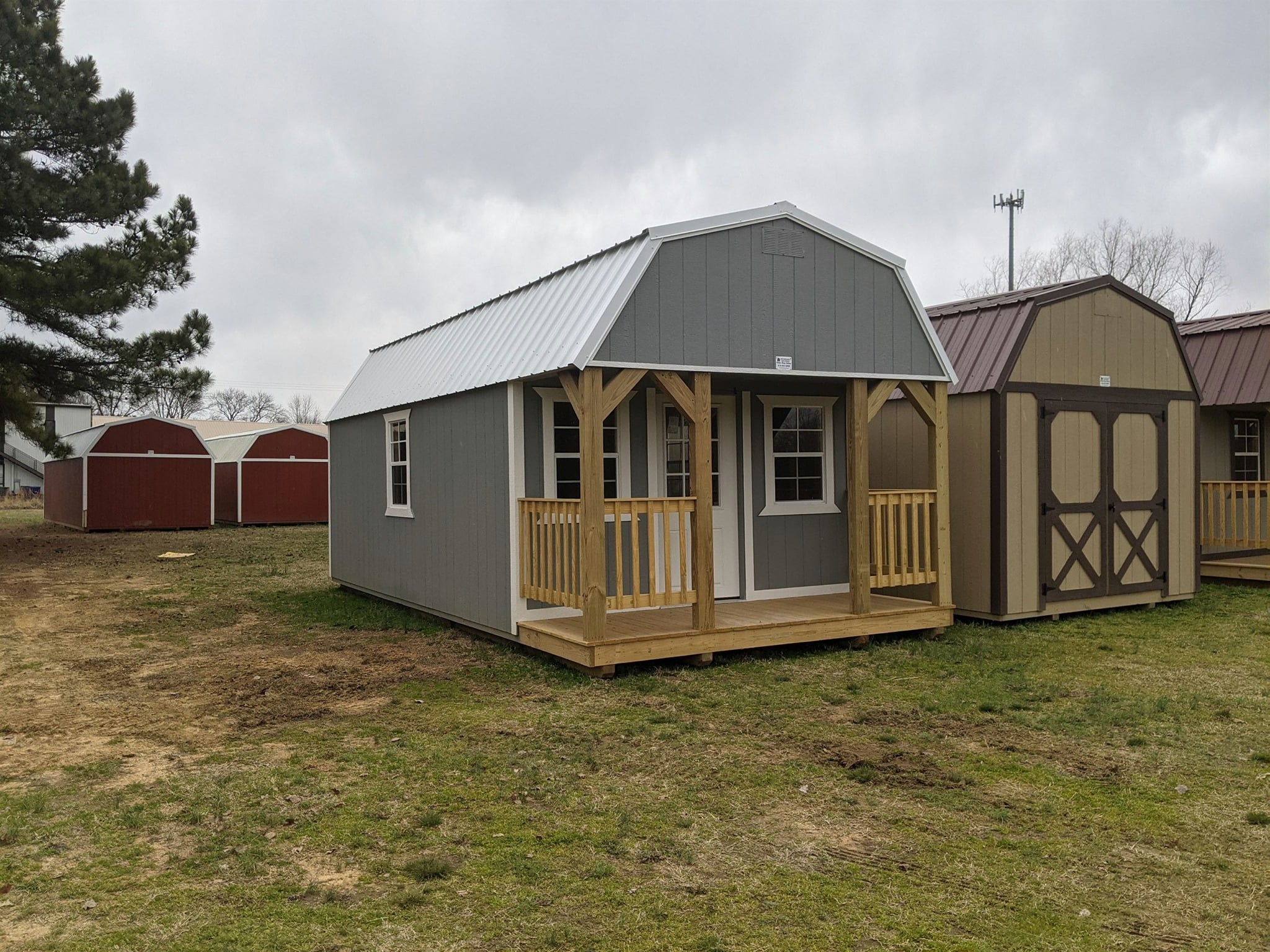 Custom Side Lofted Barn In The Tri State Corner - Burnett Affordable ...